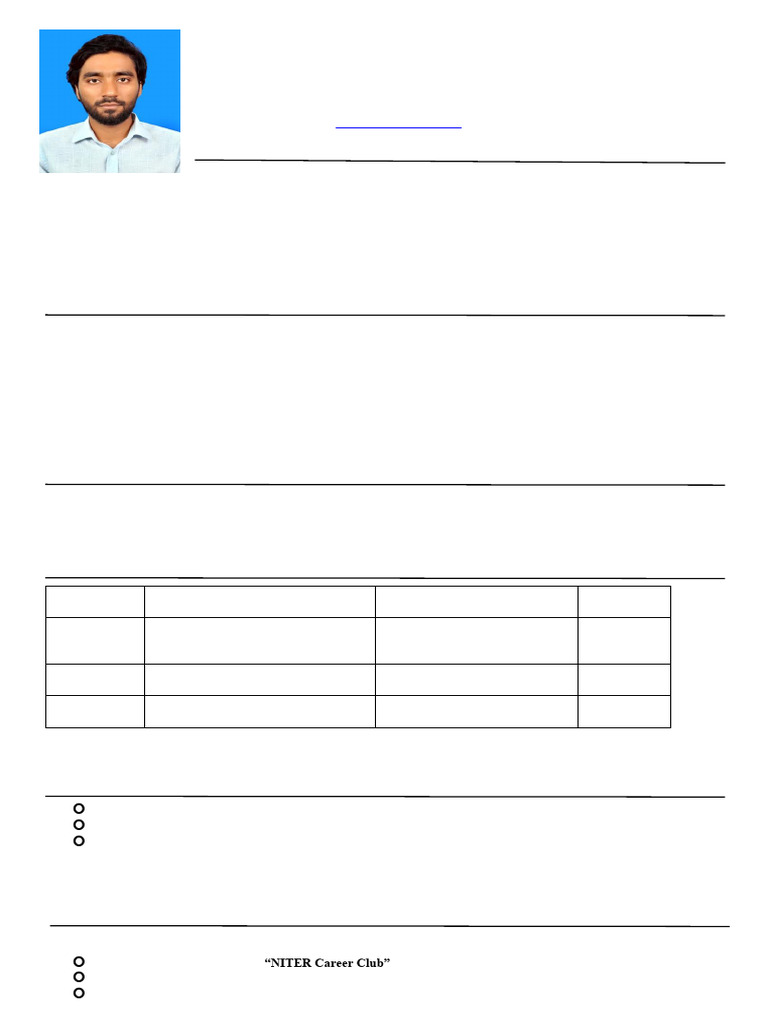 Resume of KH Sakib Ibna Rakib | PDF