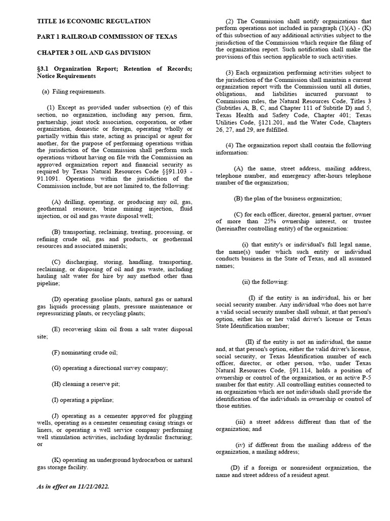 Chapter3 All Text Effective Nov21 2022 | PDF | Oil Well | Natural Gas