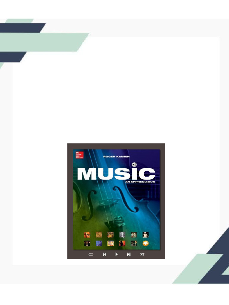 Music An Appreciation Kamien 11th Edition Test Bank - 2025 Scribd ...