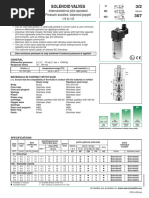 ASCO 327 Solenoid Valve Manual | PDF | Mains Electricity | Valve