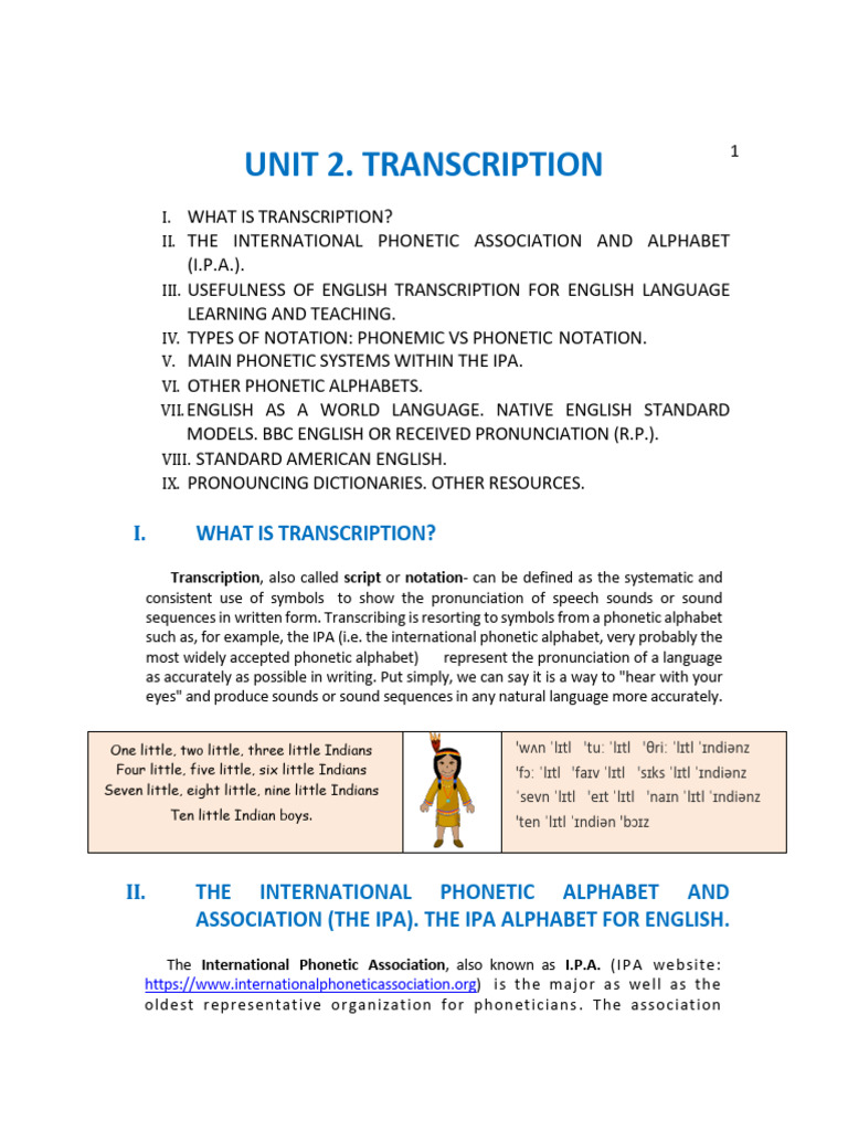 Unit 2 | PDF | Phoneme | Phonetics