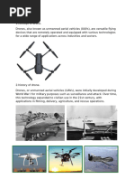 Introduction To Drone | PDF