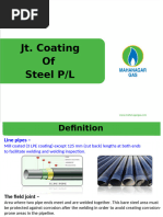 Procedure For Field Joint Coating | PDF | Welding | Construction