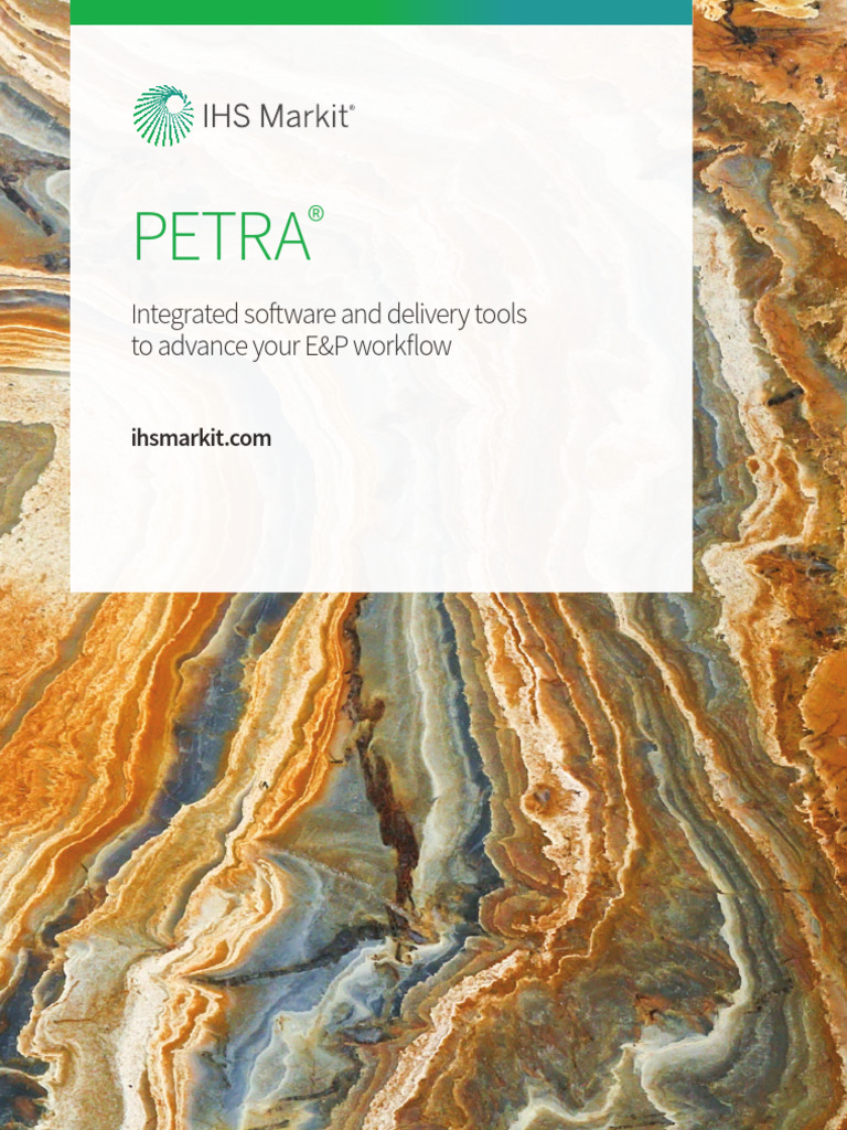 Petra Upstream Rebrand Brochure U1 Final HiRes | PDF | Petroleum Reservoir | Databases