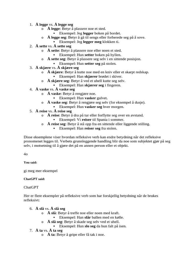 Refleksiv | PDF