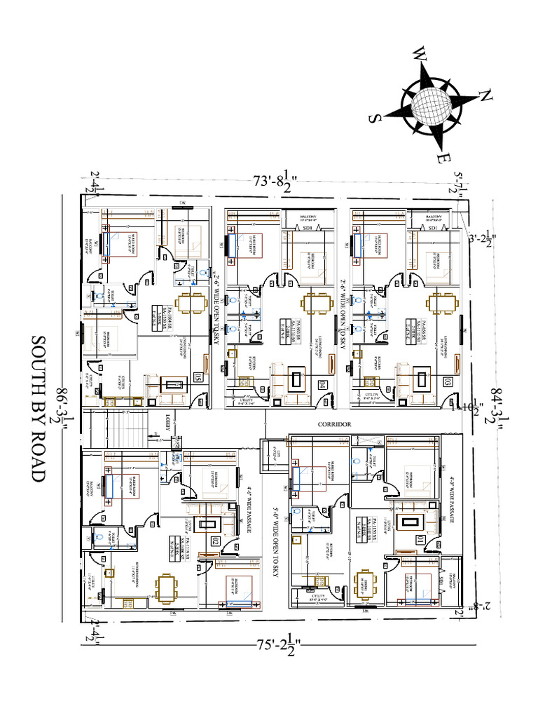 1st Cross Alfagarden Schematic Plan - 07-July-2024-Model | PDF