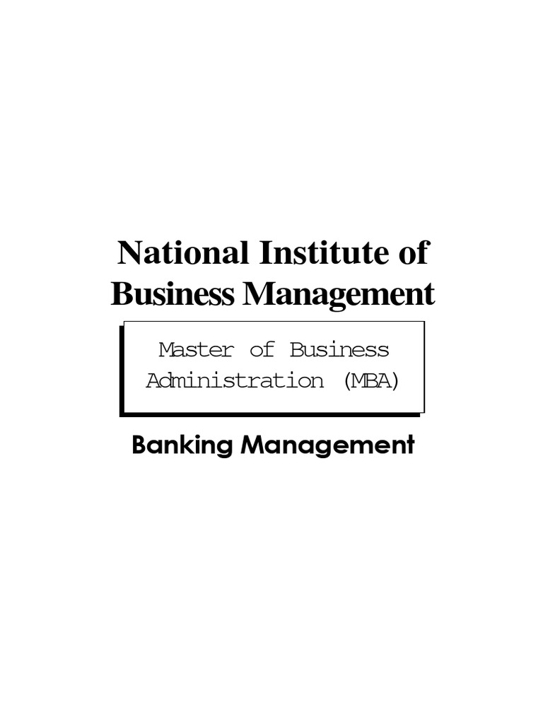 Banking Management | PDF | Banks | Loans