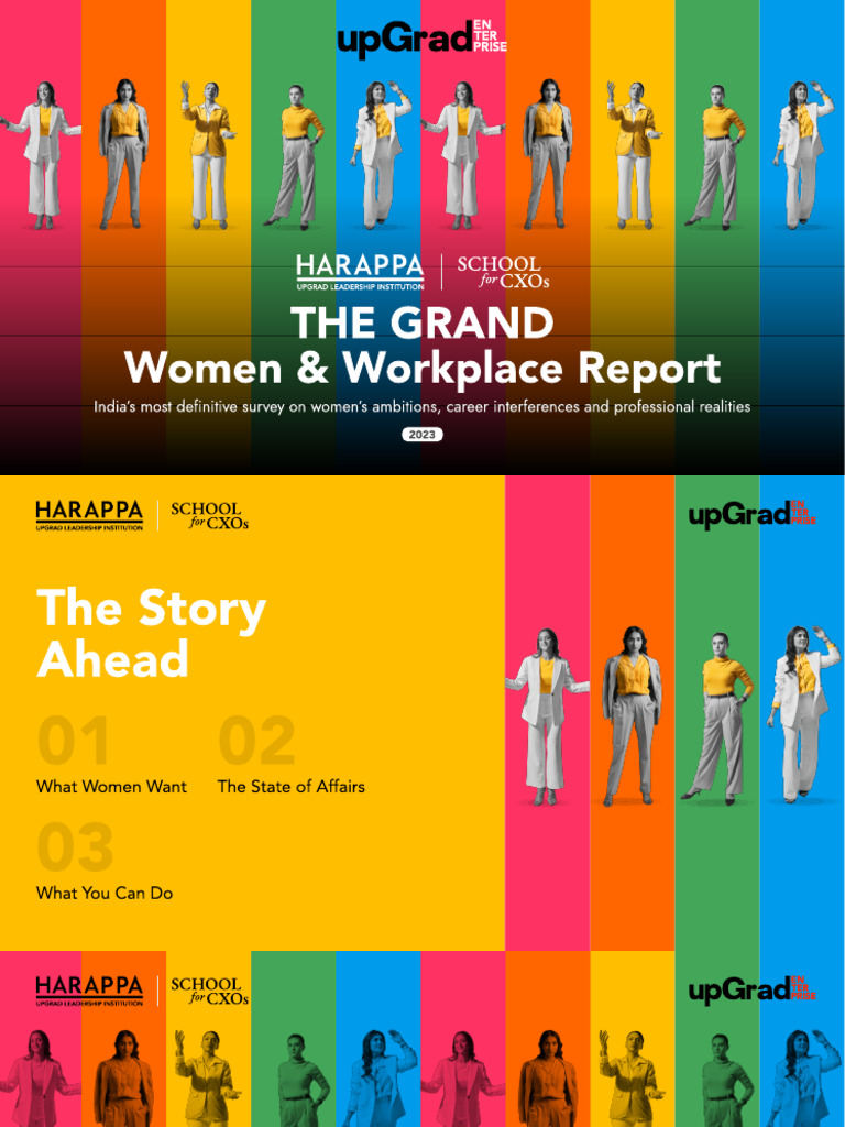 Women & Workplace Report 2023 Insights | PDF | Leadership | Work–Life ...