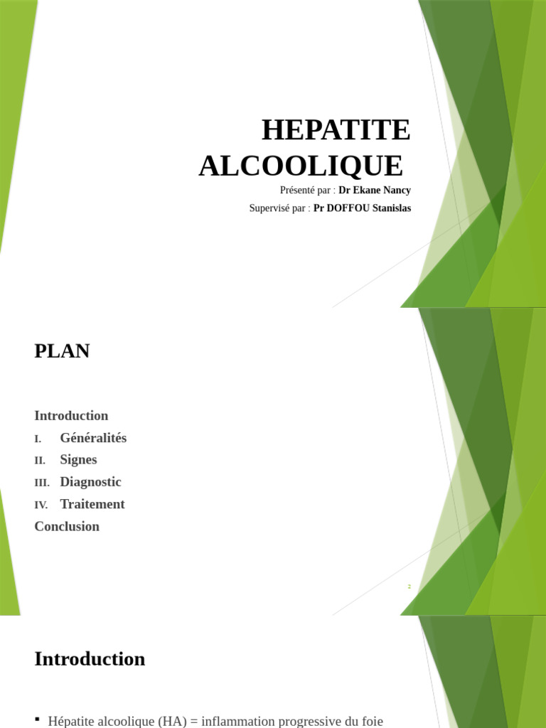 Hepatite Alcoolique Nancy (Autosaved) | PDF | Hépatite | Cirrhose