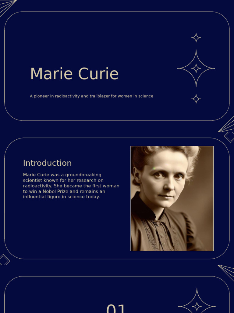 Marie Curie: A Pioneer in Radioactivity and Trailblazer For Women in ...
