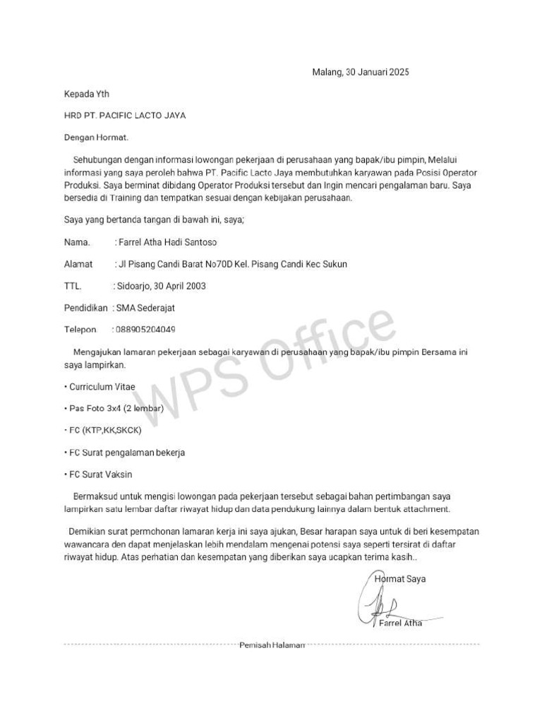 PT. Pacific Lacto Jaya | PDF