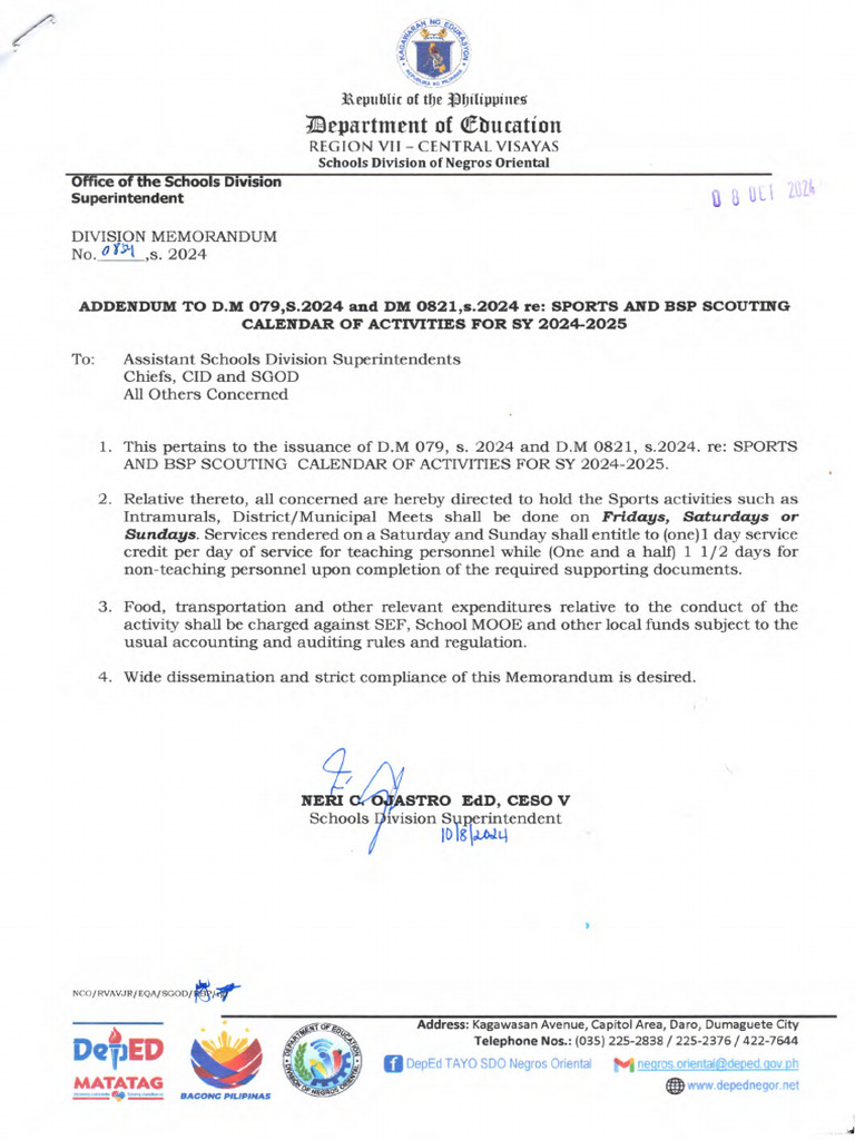 District Meet Guidelines 2024-2025 | PDF