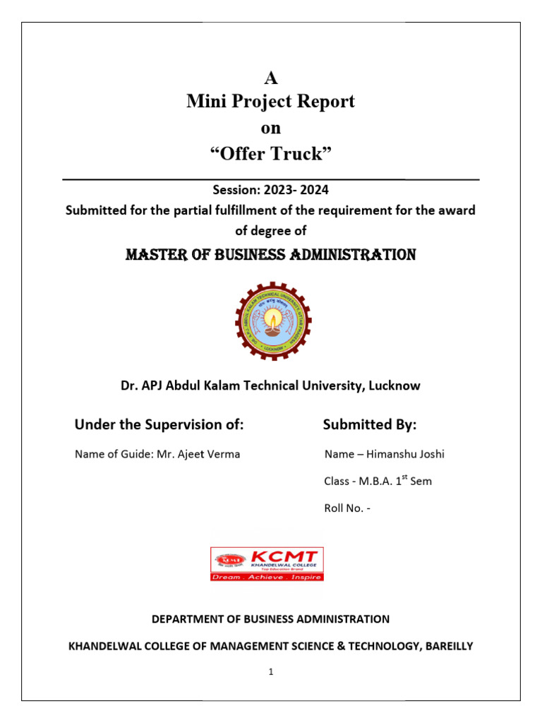 Mini Project Himanshu Joshieditkrni | PDF | Marketing | Sustainability