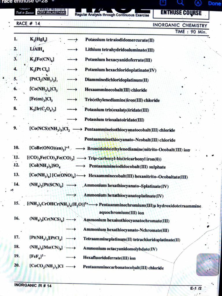 Enthuse Coqrse: Lithium | PDF | Chemical Substances | Chemical Elements