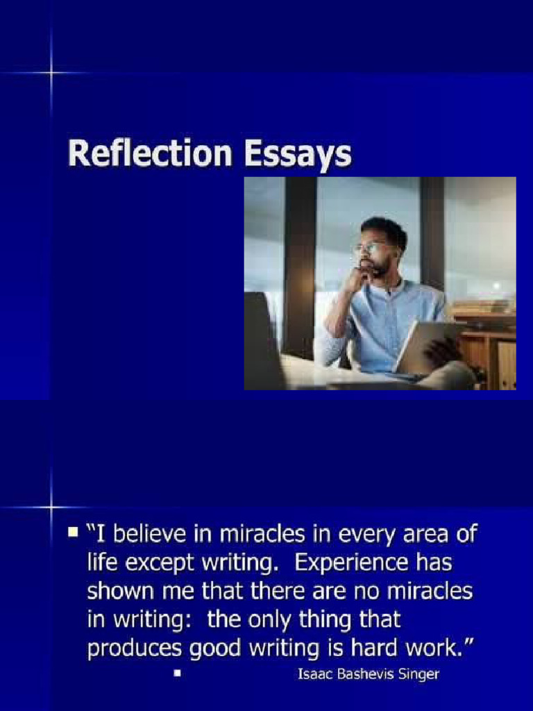 Reflective Essay | PDF