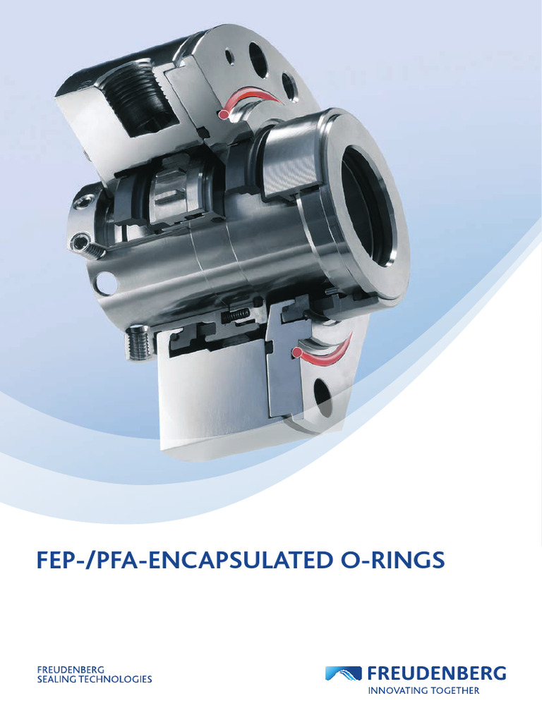 FEP PFA - Encapsulated O Rings | PDF | Friction | Materials