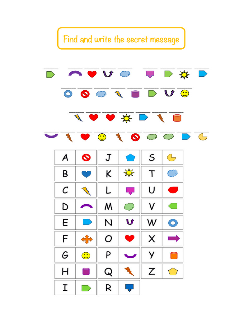Decode the Hidden Message | PDF