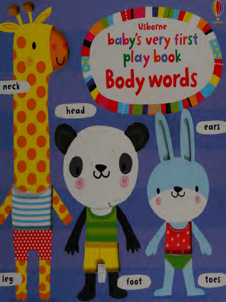 Baby's Very First Play Book: Body Words | PDF