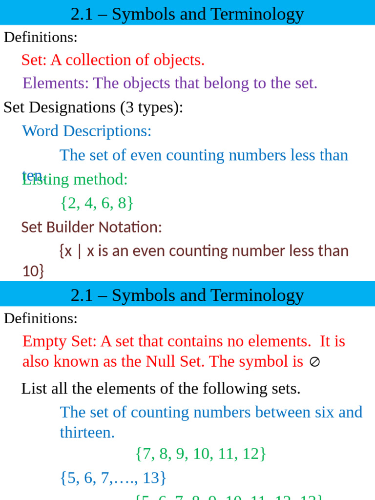 Set and Venn Diagram | PDF | Set (Mathematics) | Line (Geometry)