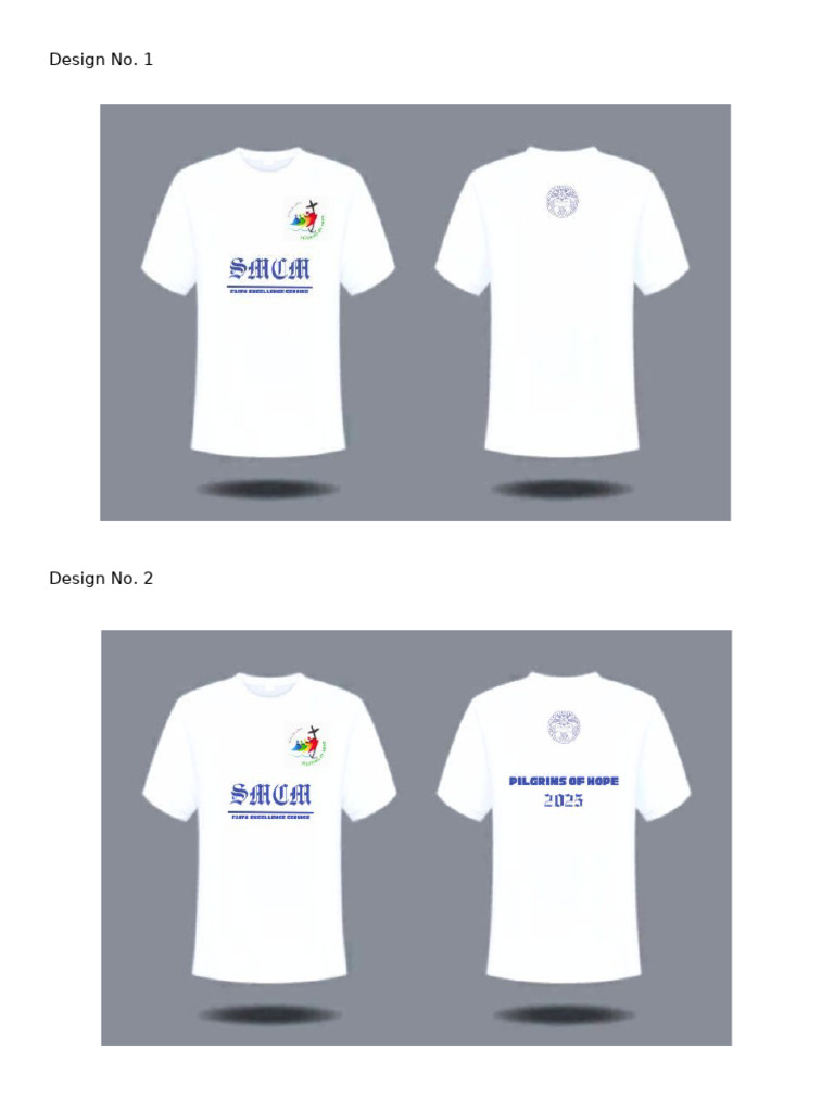 T-Shirt Layout Design | PDF