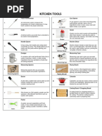 20 Kitchen Tools and Its Uses | PDF | Frying Pan | Spoon
