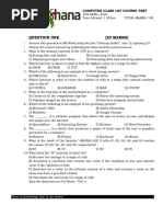 GR10 Practical Test CAT | PDF