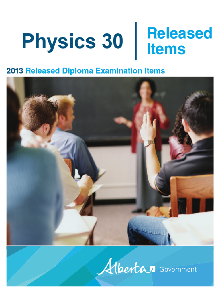Edc Physics30 Released Items 2013 | PDF | Photoelectric Effect ...
