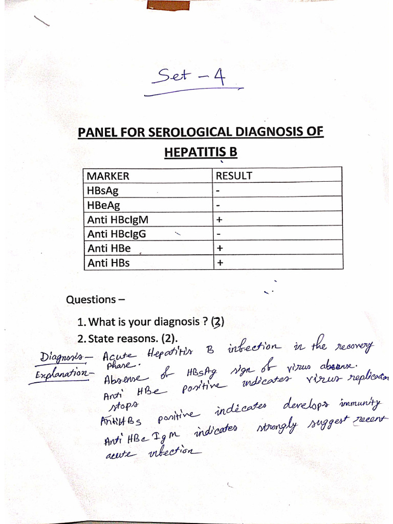 Set 4 Patho Prac | PDF