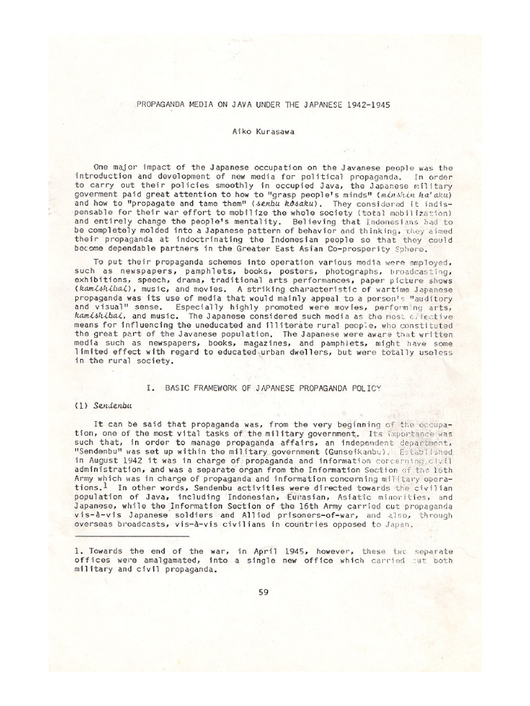 Aiko Kurasawa JapPropagandaMediaJava | PDF