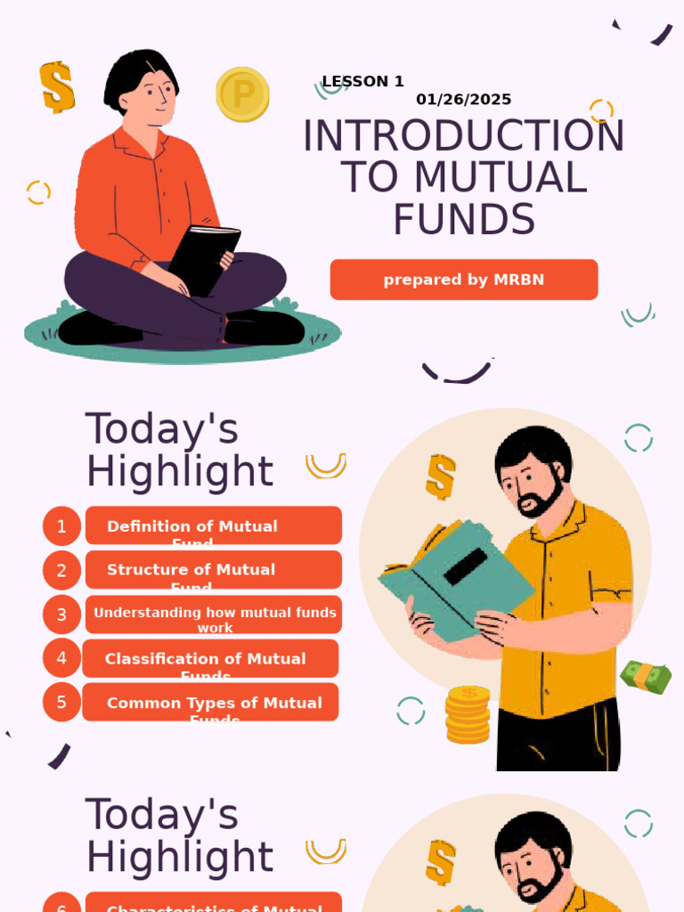 Introduction To Mutual Funds | PDF | Investment Fund | Mutual Funds