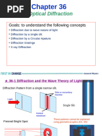 Homework #19 (Phy 112) Solutions | PDF | Diffraction | Angular Resolution