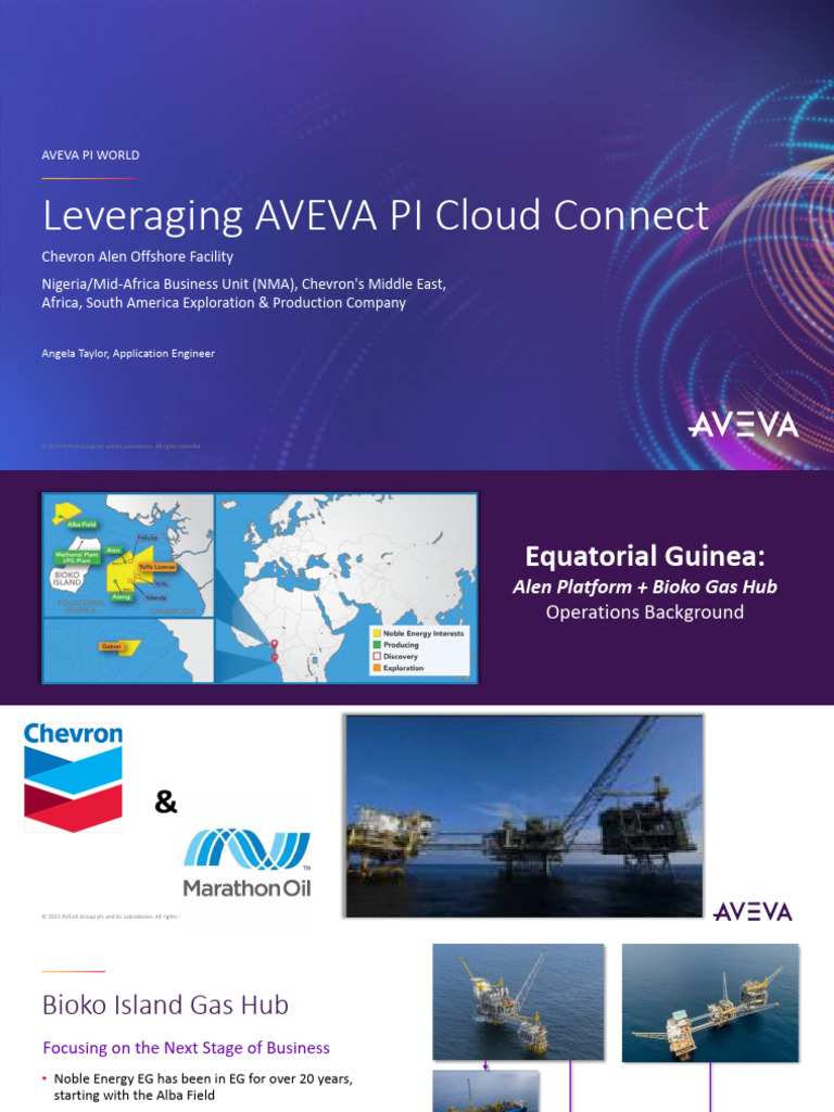 UC21NA D2OG030 Chevron Taylor OSIsoft PI Cloud Solution Data Sharing ...