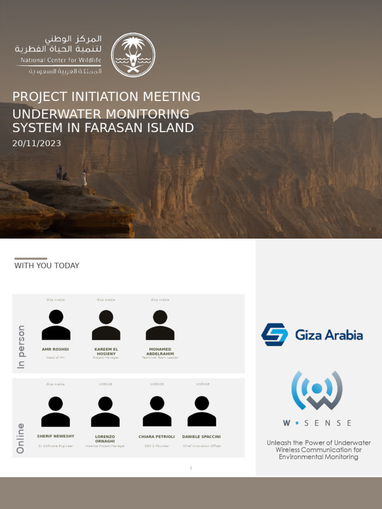 Project Initiation Meeting Presentation_Underwater Monitoring System in ...