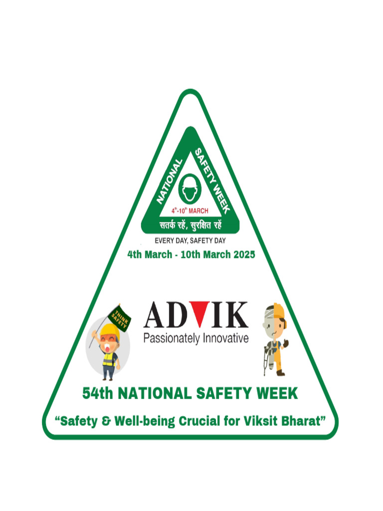 National Safety Week 2025 Badge | PDF