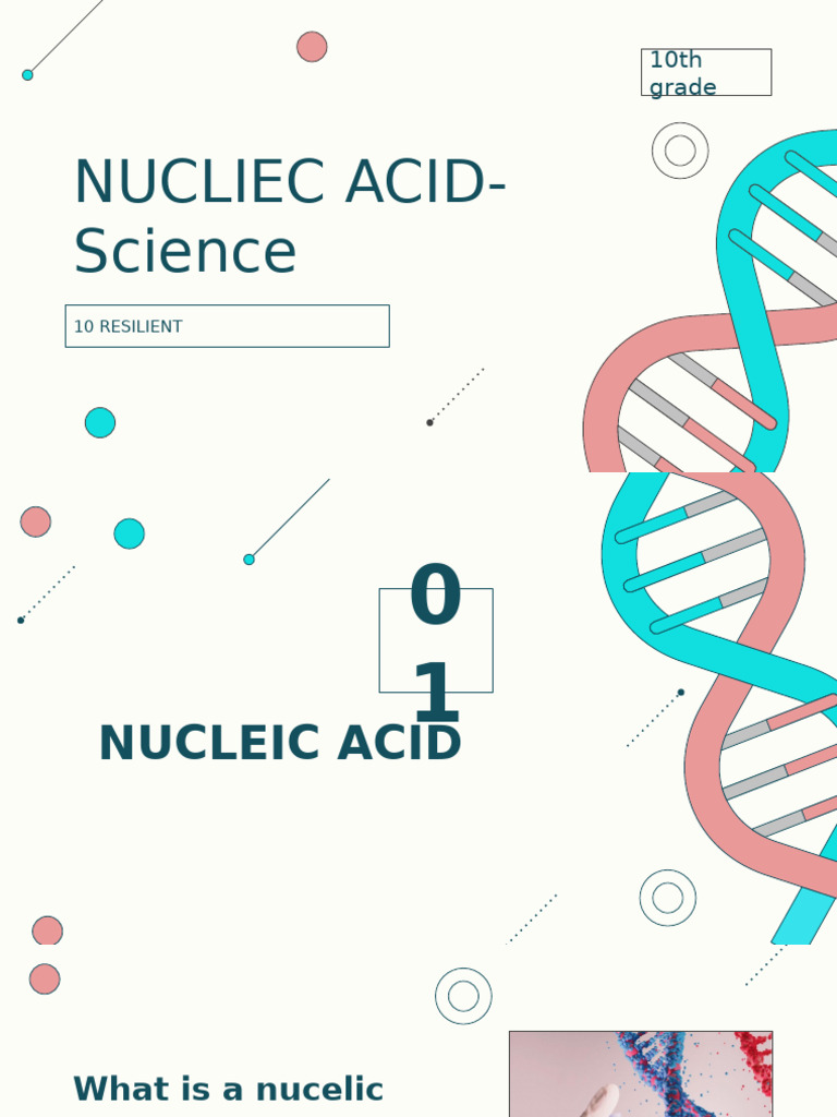 Molecular Genetics Science 10th Grade | PDF | Nucleic Acids | Nucleotides