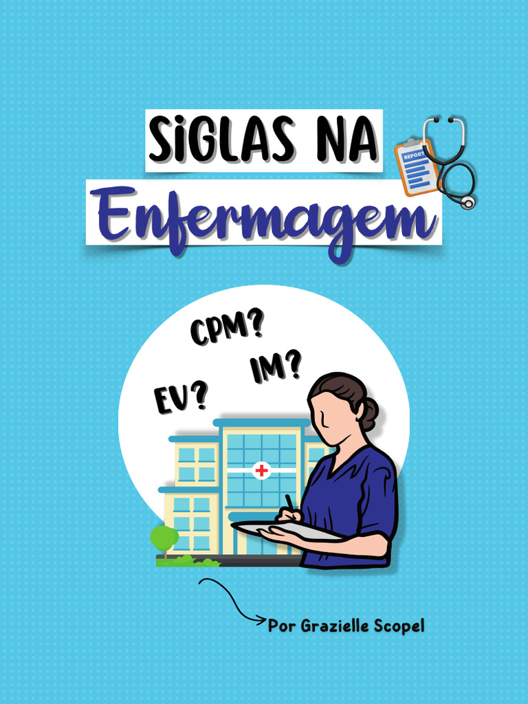 Dicionário de Siglas em Enfermagem | PDF | Medicina Clínica | Remédio
