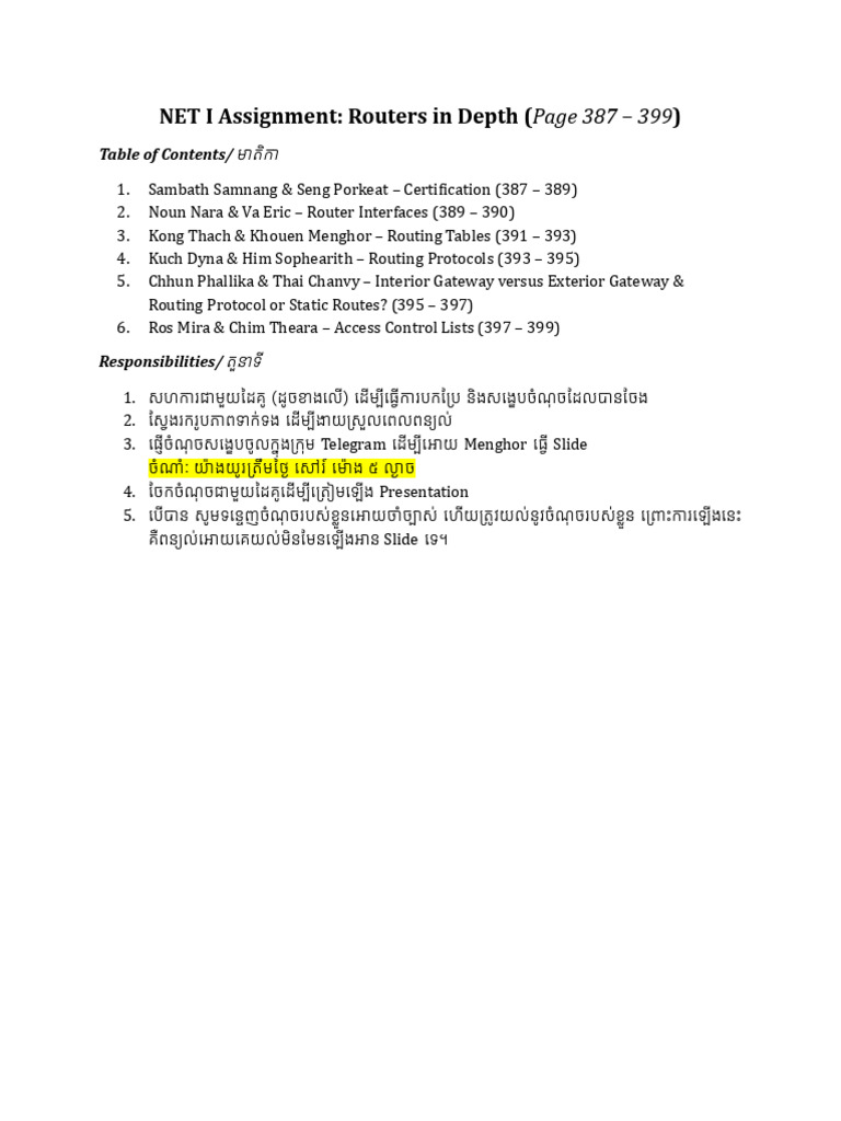 NET I Assignment_Guidelines | PDF