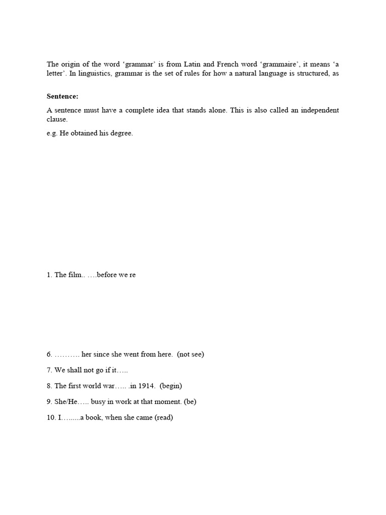 Lab Activity -8 | PDF | Grammatical Tense | Verb