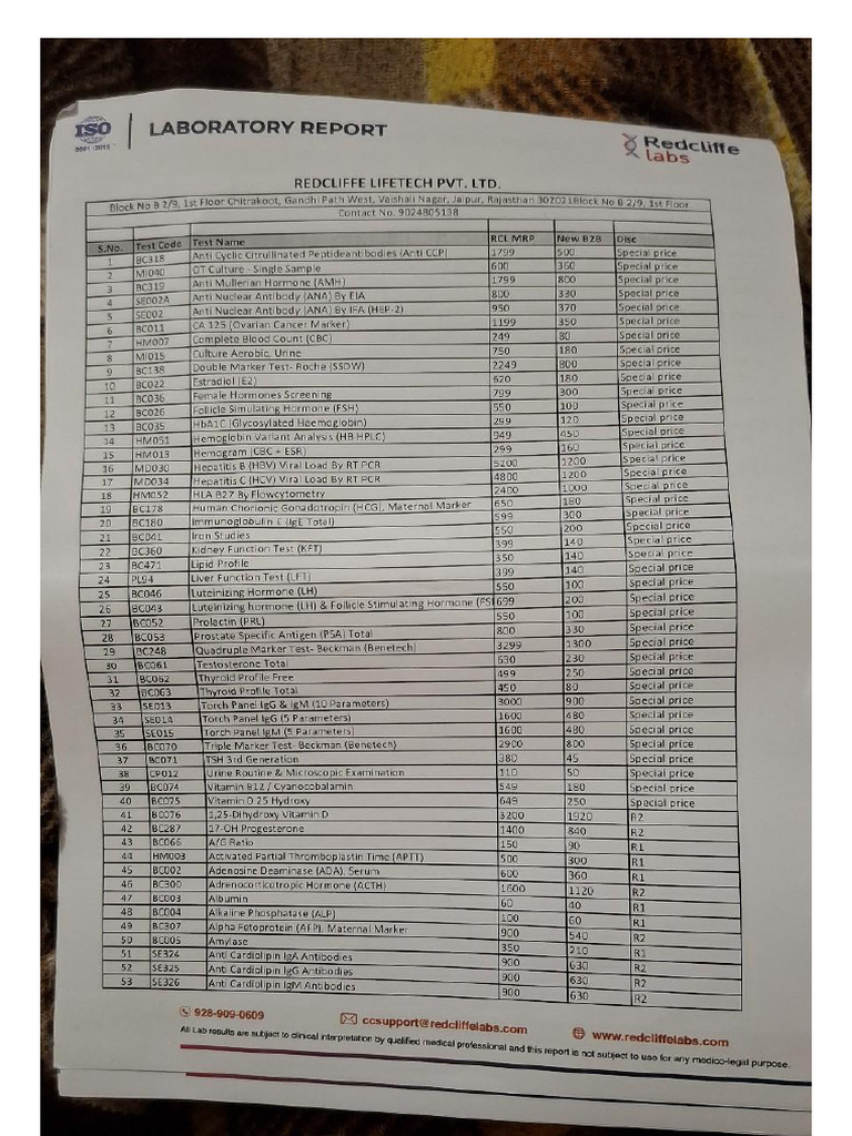 Laboratory Report | PDF