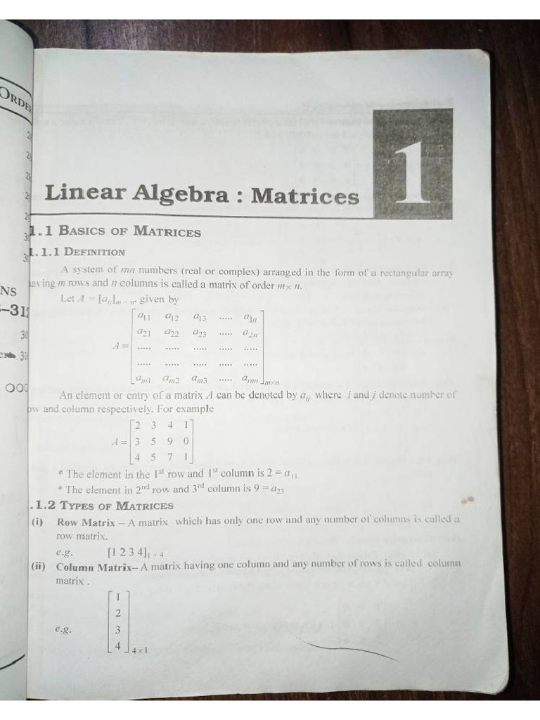 Matrices | PDF