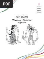 Wayang Kulit Puppet Templates Guide | PDF | Rama | Sita
