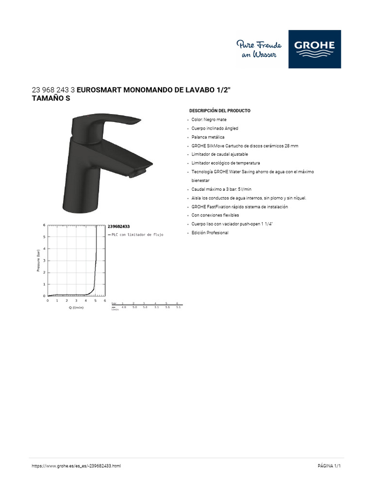 GROHE_Specification_Sheet_239682433 (1) | PDF
