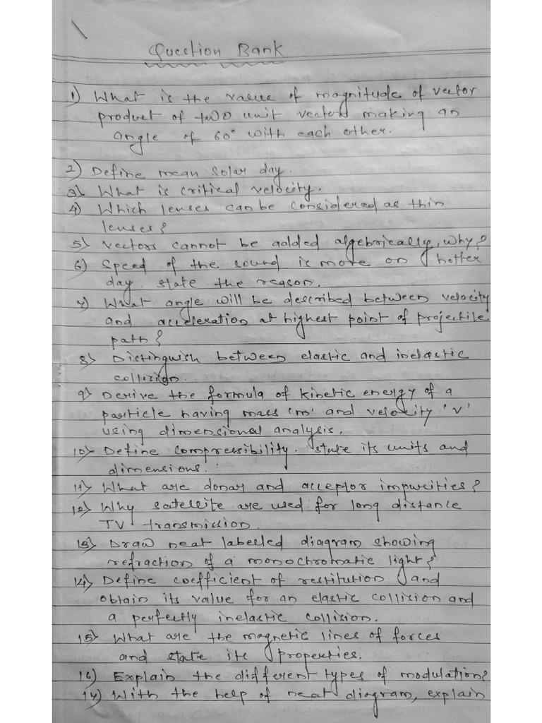 Physics XI Second Term | PDF