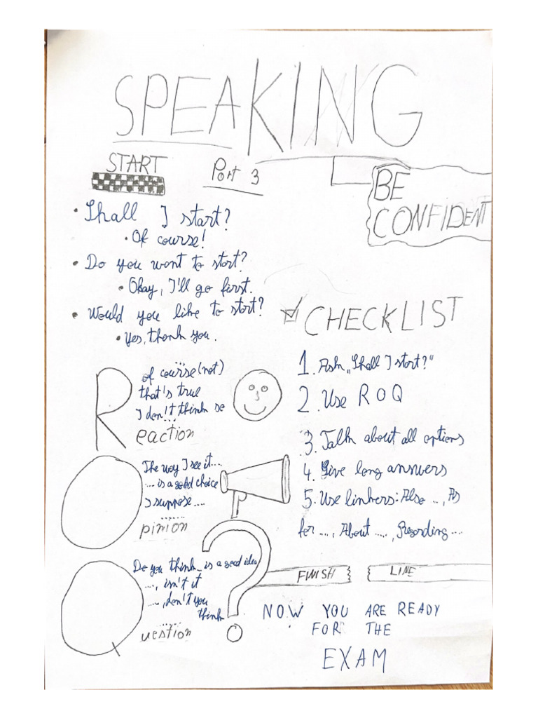 Speaking. PET part 3 | PDF