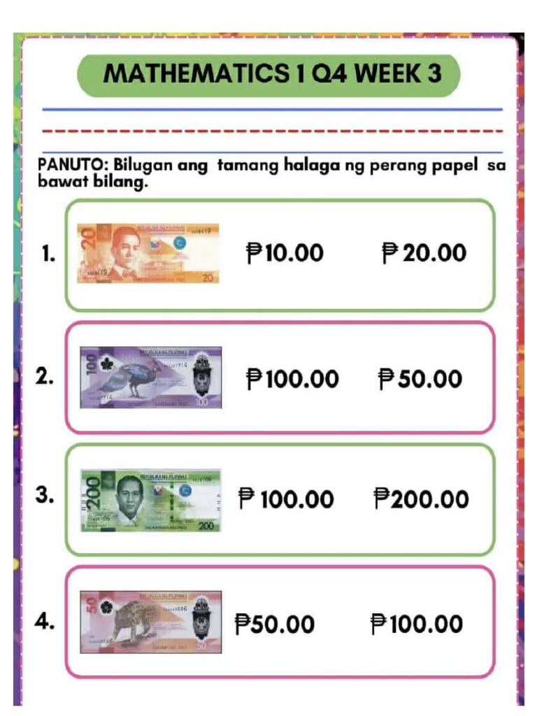 Q4 W3 Worksheets | PDF