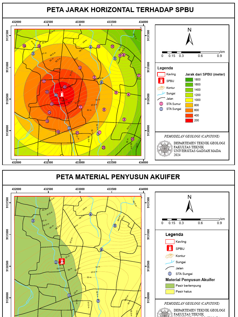 Peta Potensi Pencemaran Air Tanah | PDF