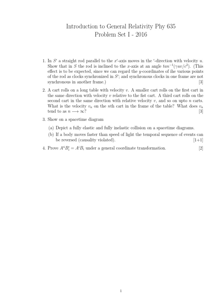 Probset 1 | PDF