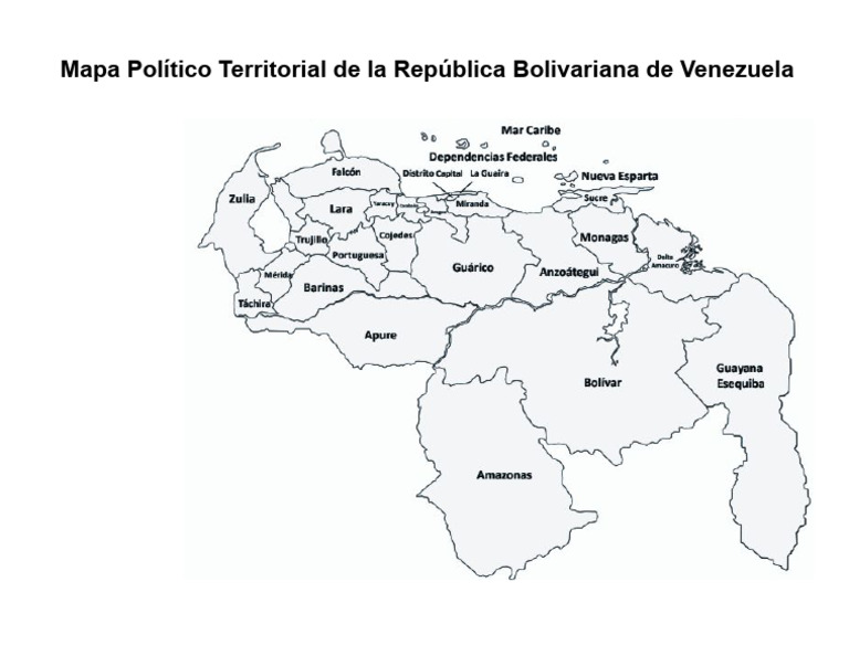 Mapa Vzla | PDF