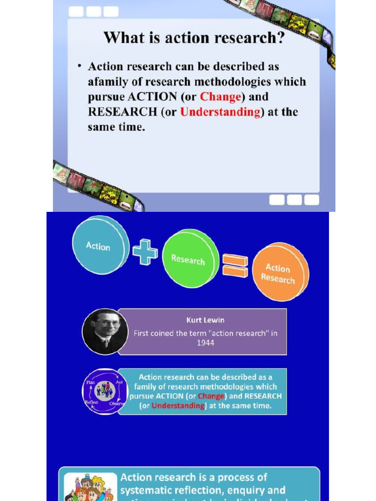 Presentation1 Action Research | PDF | Hypothesis | Action Research