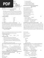 Class IV Comprehension Practice Guide | PDF | Mango